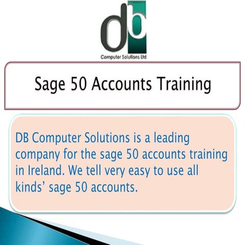 Sage 50 accounts training | PPT