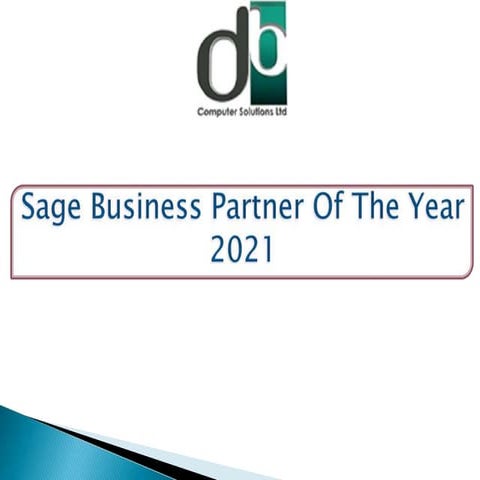 Sage business partner of the year 2021 | PPT