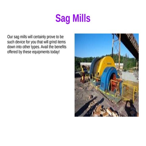 Sag mills | ODP