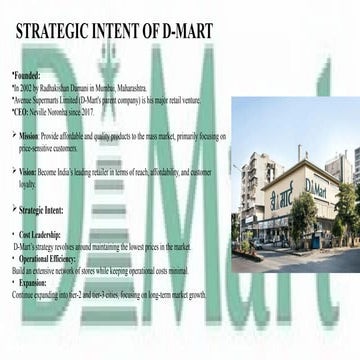 sahil DMART (1).pptx PPT ON STRATEGIC MARKETING | PPT