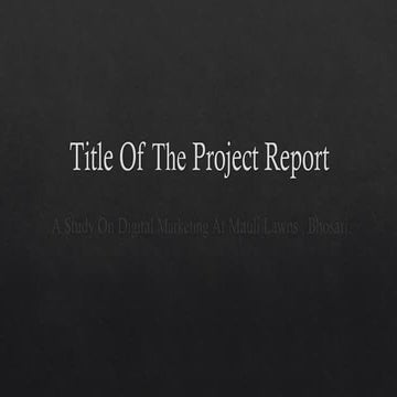 Sahil_Field_Project_PPT-1.pptx ………………….. | PPT