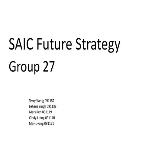 M&A Case Study - Evaluation of SAIC acquisition for Ssangyong Motor | PPTX