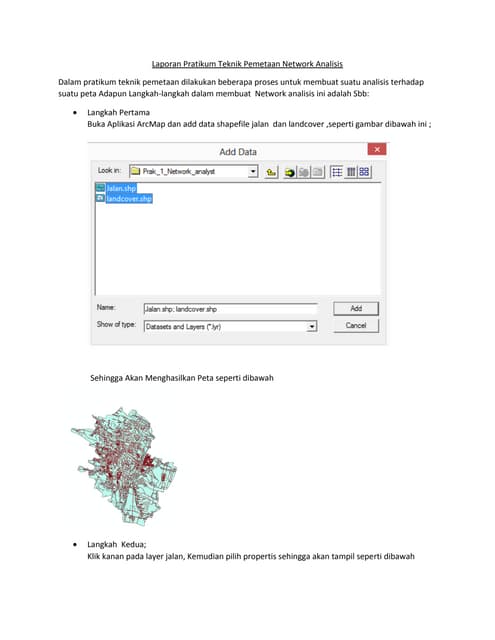 Laporan Layout Peta Dengan Qgis | PDF