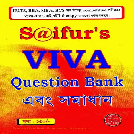 Saifurs viva question[www.onlinebcs.com] | PDF