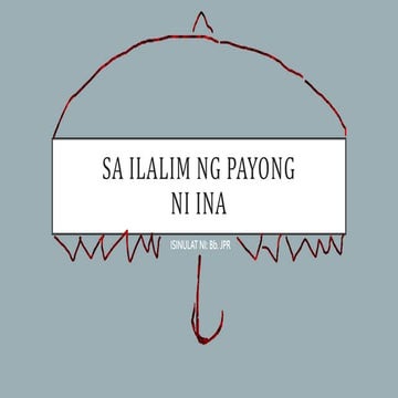 SA ILALIM NG PAYONG NI INA- Drawing.pptx