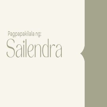 Sailendra-Presentation.pdf Araling Panlipunan Grade 7 | PDF