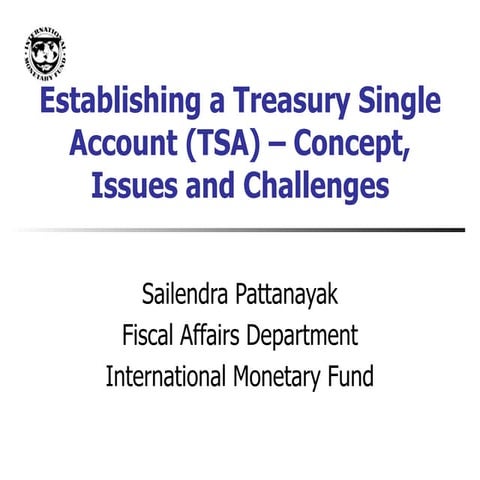 Sailendra pattanayak tsa presentation english | PPT