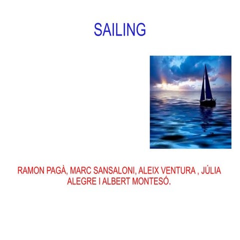 Sailing | ODP