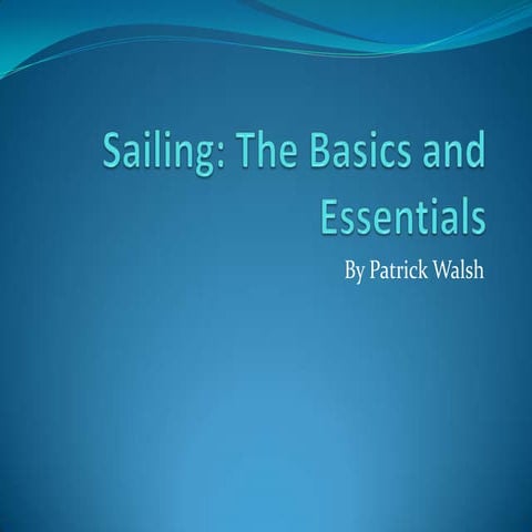 Sailing | PPTX