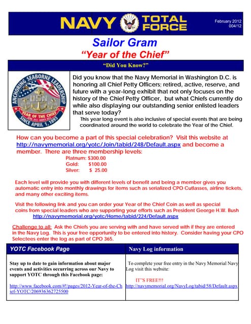 Navy Chief Logo | PPT