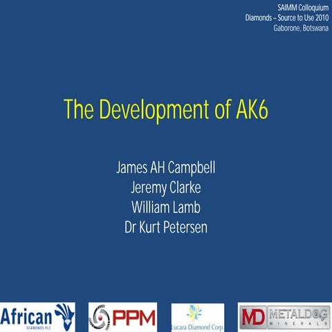 The Development of AK6 | PPT