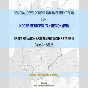 Indore Master Plan - A detailed Case study | PDF