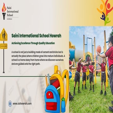 Best Cbse School,Saini International School Howrah | PDF