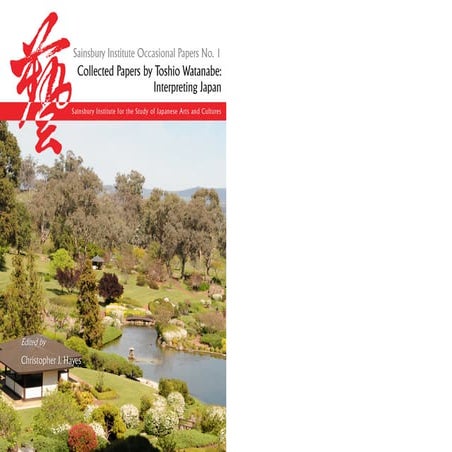 Sainsbury institute occasional papers #001 | PDF