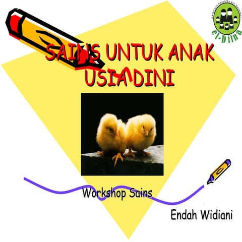 Sains untuk anak usia dini | PPT
