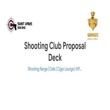 Saint arms : shooting club proposal | PDF