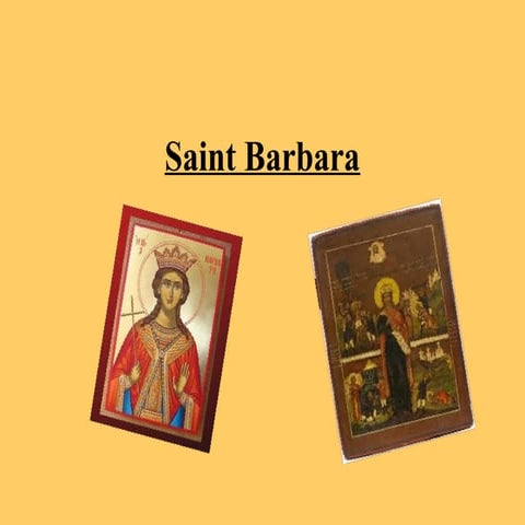 Saint Barbara | PPT