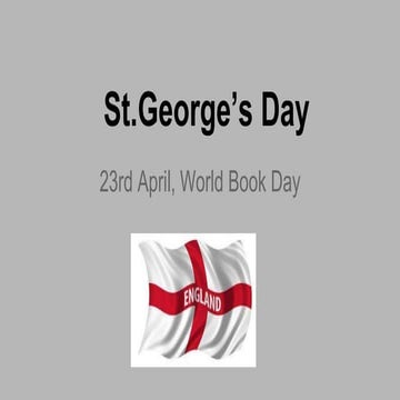 Saint george's day | PPTX