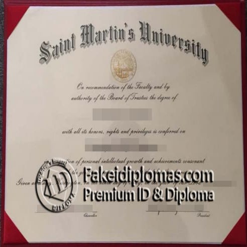 Saint Martin's University degree | PPT