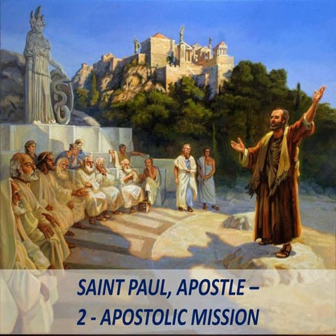 Saint Paul, Apostle, - 2 Apostolic Mission.pptx | Christianity ...