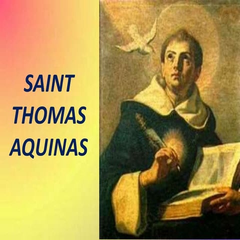 Saint Thomas Aquinas | PPTX