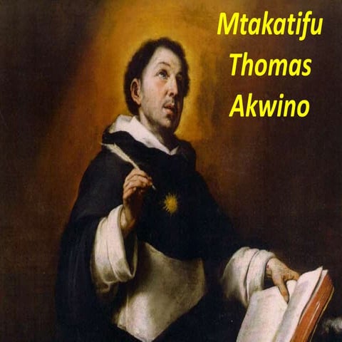 Saint Thomas Aquinas (Swahili).pptx