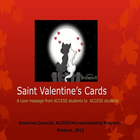 Saint Valentine’s cards | PPSX