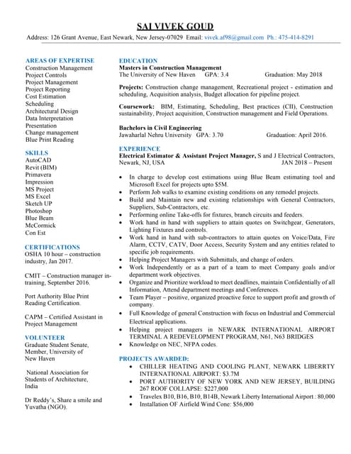 Harrison David Resume | PDF