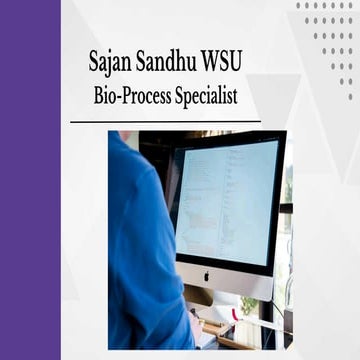 Sajan Sandhu WSU - Bio-Process Specialist | PDF