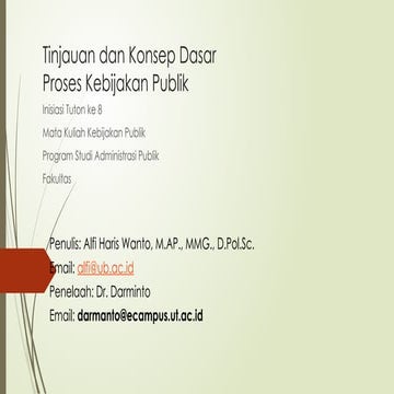 Sajian Presentasi Tutor Pertemuan 8 Kebijakan Publik.pptx