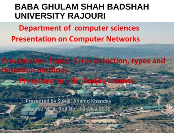 Error Detection Techniques Pptx Programming Languages Computing
