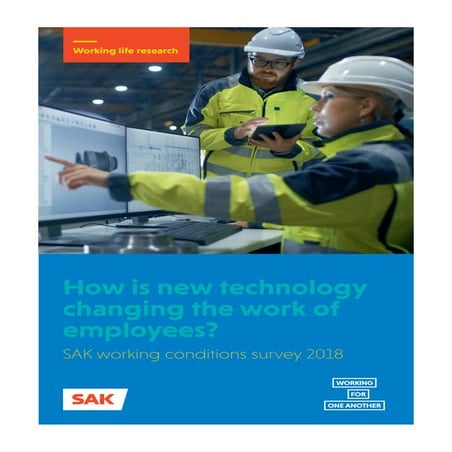 How is new technology changing the work of employees? | PDF