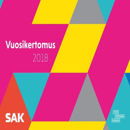 SAK:n vuosikertomus 2018 | PPT