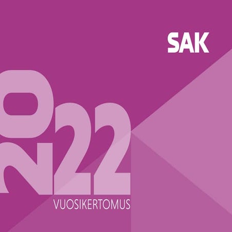 SAK:n vuosikertomus 2022 | PDF