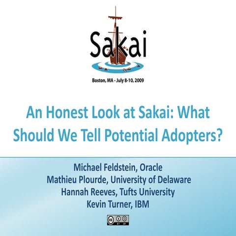 Introduction to Sakai for Faculty | PPT