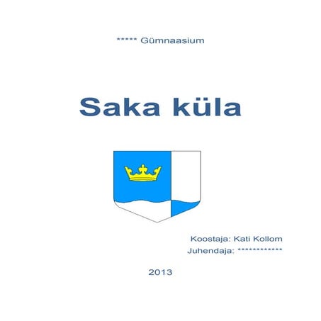 Saka Küla Atlas | PDF