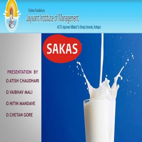 Sakas Milk Patan | PPTX
