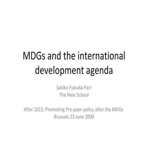 Indonesia mdg overview_bnk | PDF