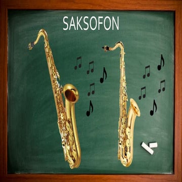 Saksofon | PPTX