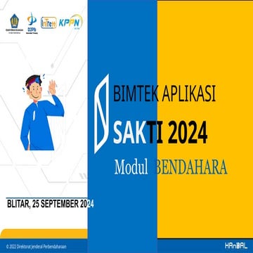 Bimtek Aplikasi Sakti Modul Bendahara 2024.pptx