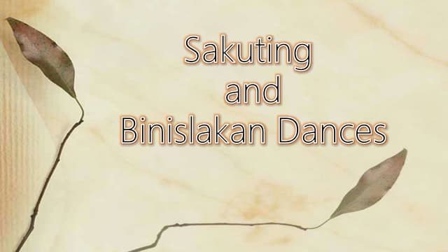 History of-the-sakuting-philippine-folk-dance | PDF