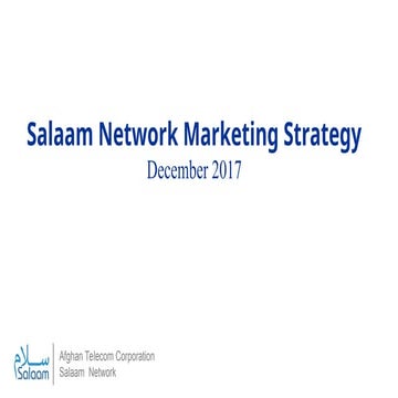The SALAAM Network Marketing Strategy1.ppt