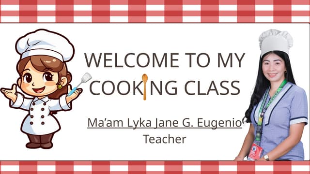 Cookery-9-LAS-Q2-W2-learning activity sheet | DOCX