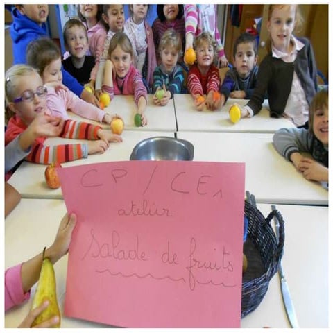Salade de fruits cp ce1 | PPT