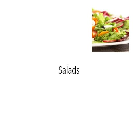 Salads | PPT