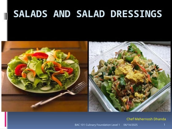 Q4_PPT3_Classifications of Salad according to ingredients.pptx | Nutrition | Healthy Living