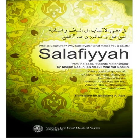 What is Salafiyah [English] | PDF