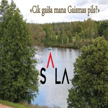 Alojas novada uzņēmējdarbības atbalsta centrs – bibliotēka SALA - «Cik gaiša mana Gaismas pils ...