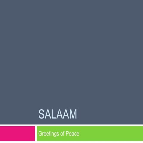 Salam | PPSX