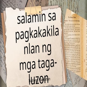 salamin sa pagkakakilanlan ng mga taga-luzon.pptx